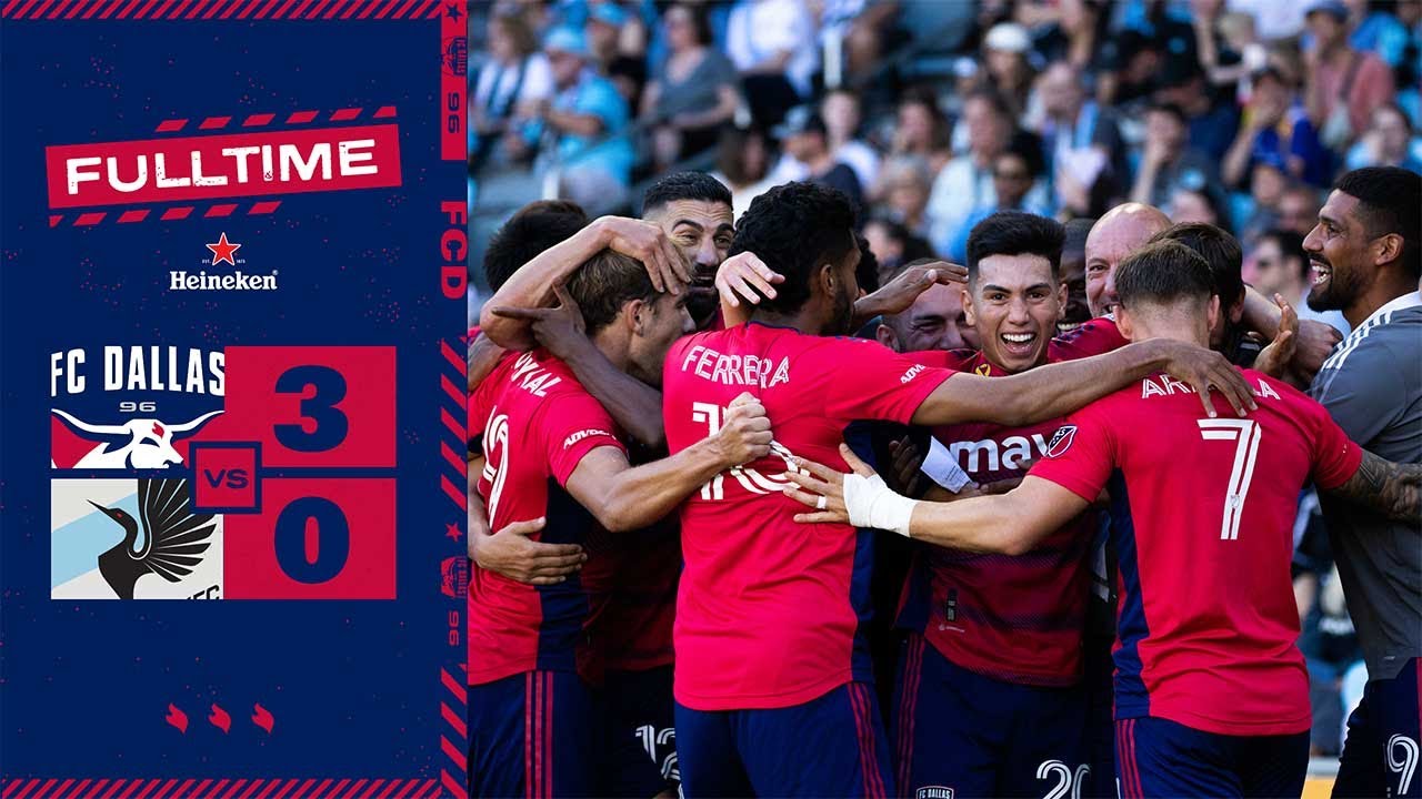 HIGHLIGHTS: FC Dallas 3, Minnesota United 0 | Sept. 3, 2022 - YouTube