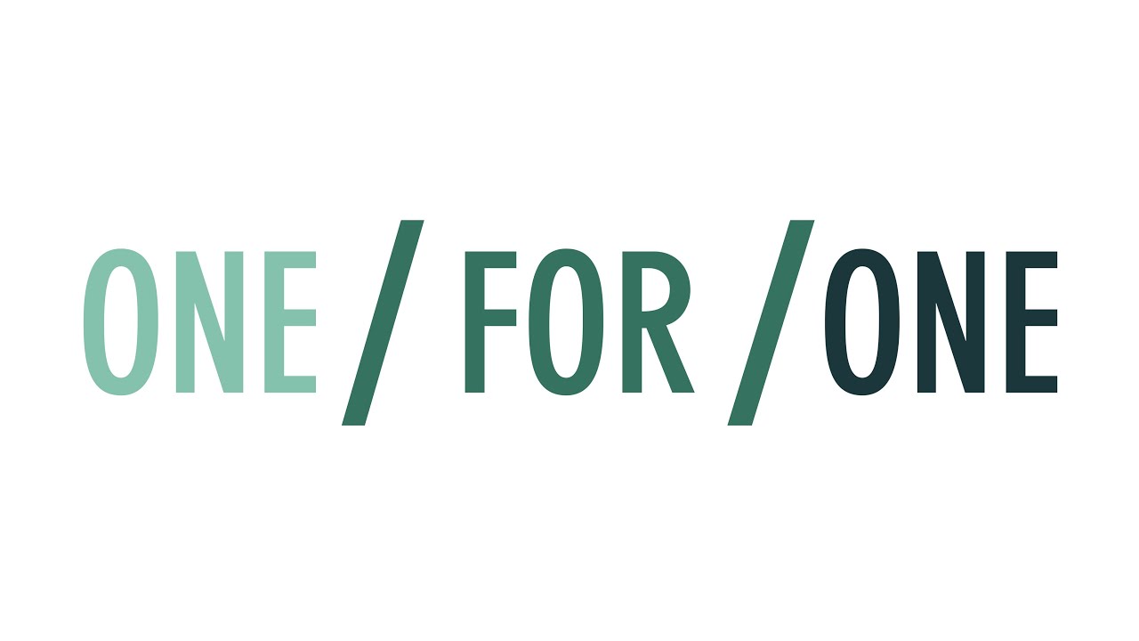 One/For/One Intro and 3 Sustainable Tips - YouTube