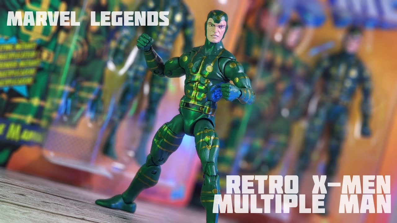 Marvel Legends Retro Multiple Man X-Men Hasbro Action Figure Retro ...