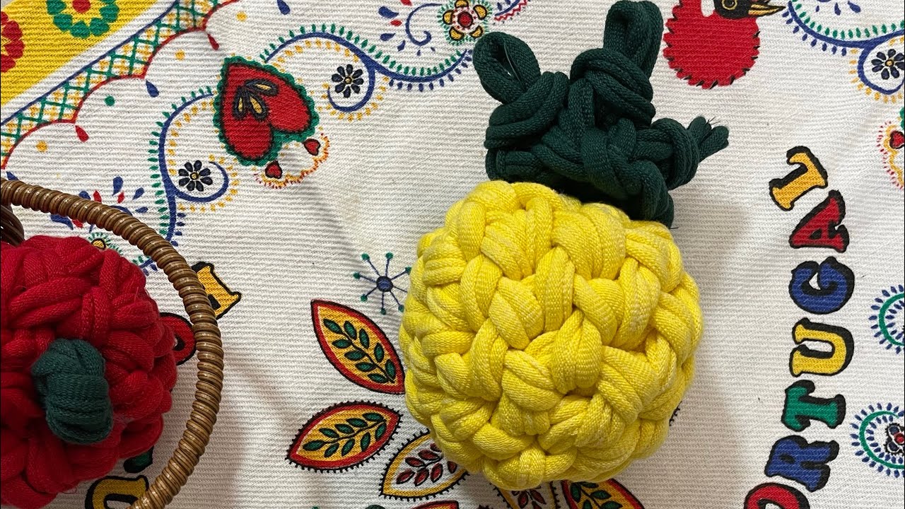 [Toti] 또티 양말목 파인애플 만들기 - YouTube