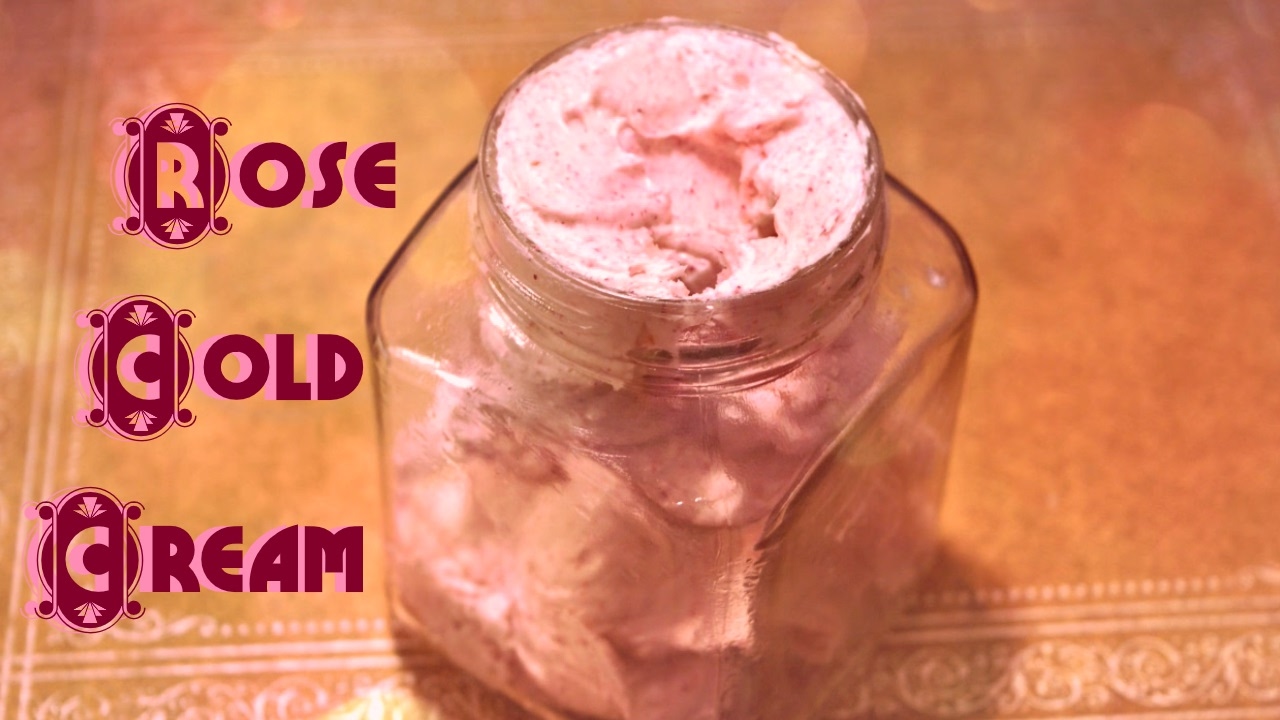Luxurious Rose Petal Cold Cream (made with real roses!) - YouTube