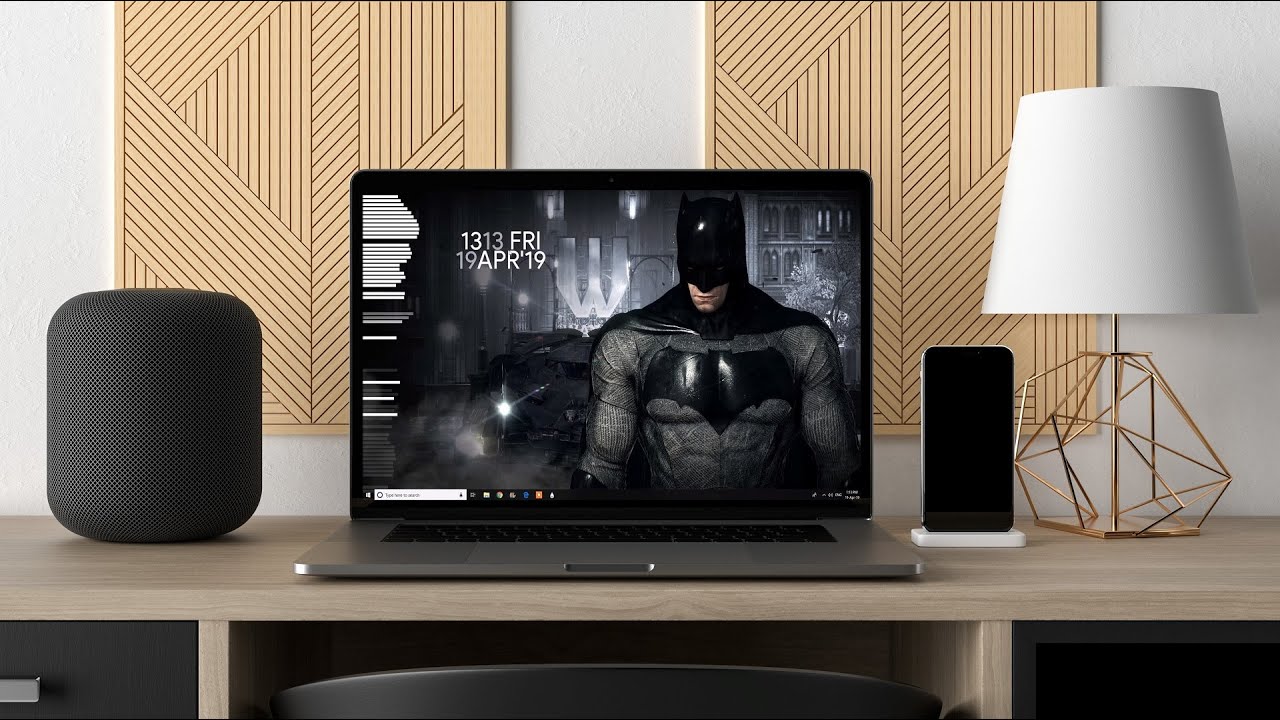 The Batman desktop - Customize Windows - YouTube