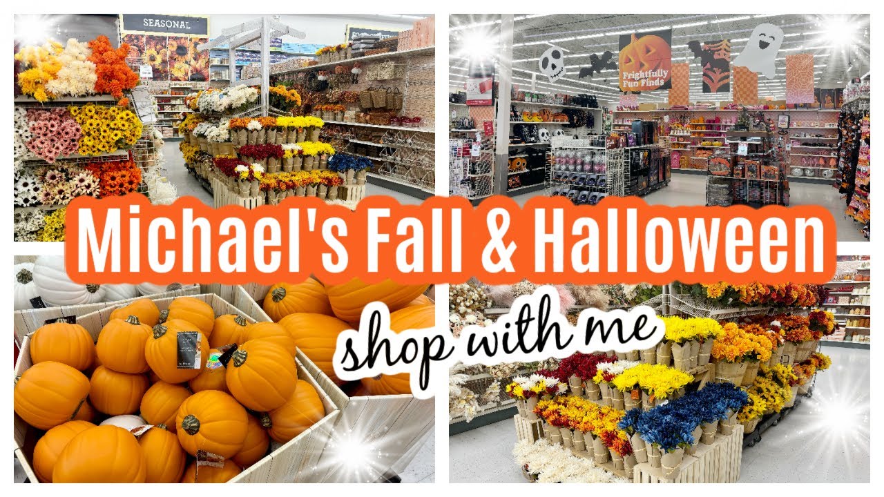 MICHAELS HALLOWEEN 2024 - MICHAELS FALL 2024 - SHOP W/ ME FOR FALL ...
