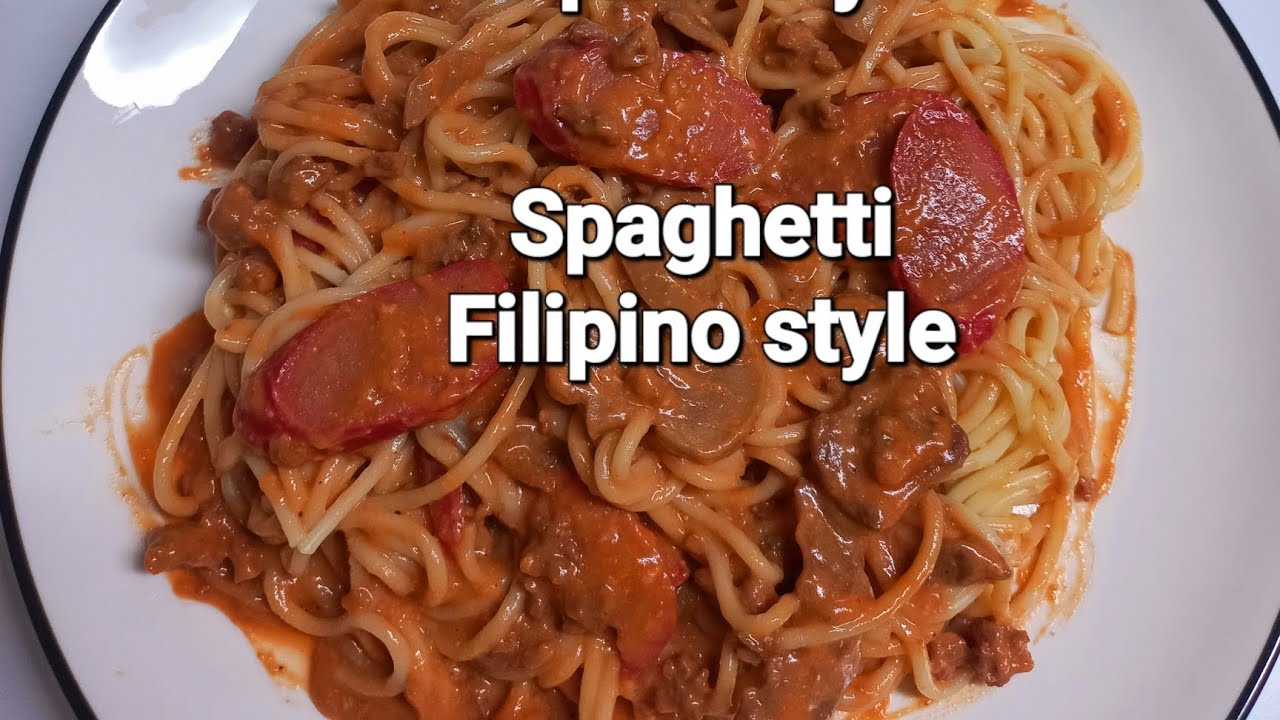 Spaghetti Sauce Recipe/Sweet and Creamy/Filipino style #cooking #pasta ...