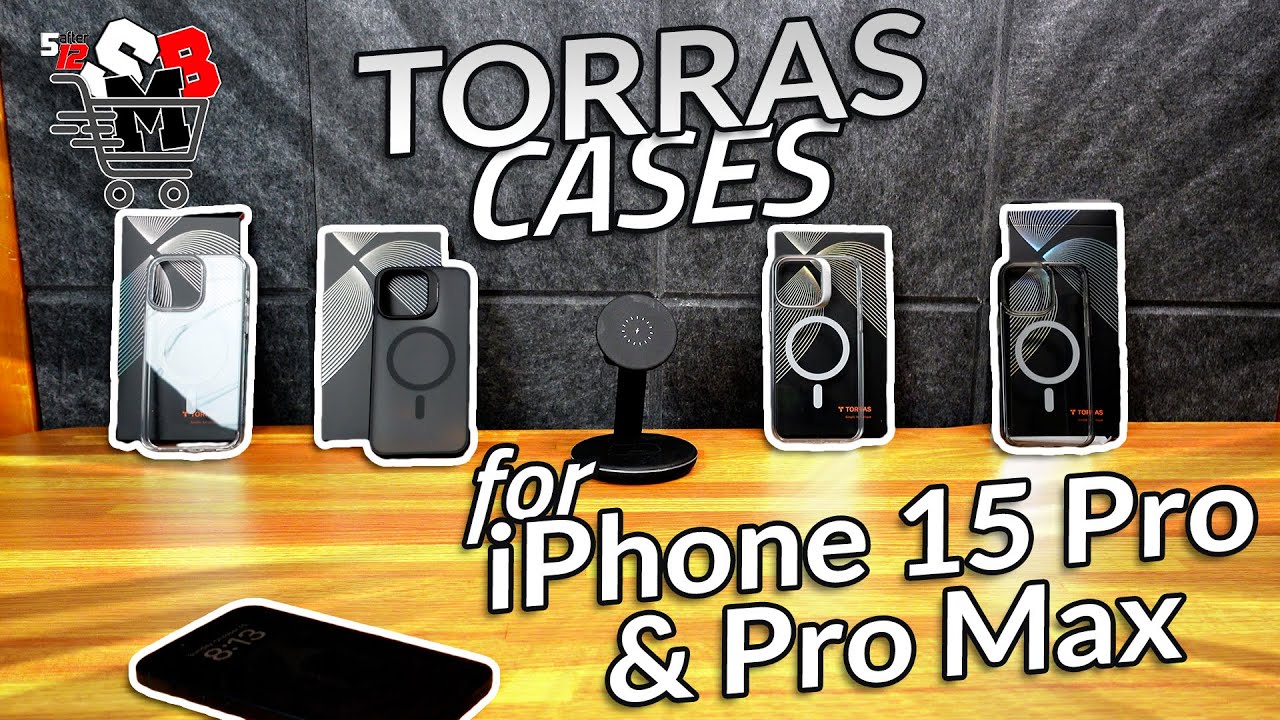 TORRAS cases for the iPhone 15 Pro and Pro Max - YouTube