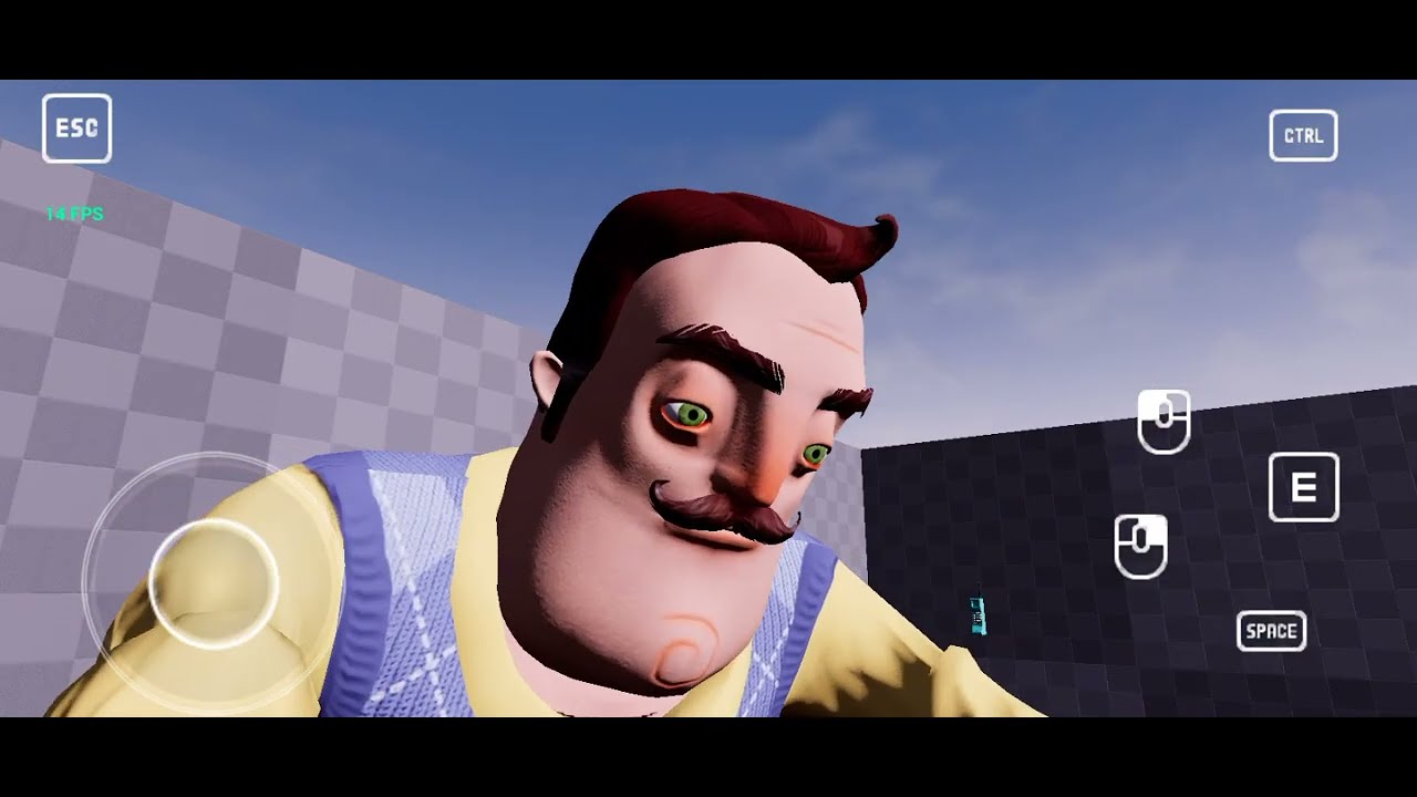 Hello Neighbor alpha 1 + Hello Neighbor Prototype mobile early build by ...