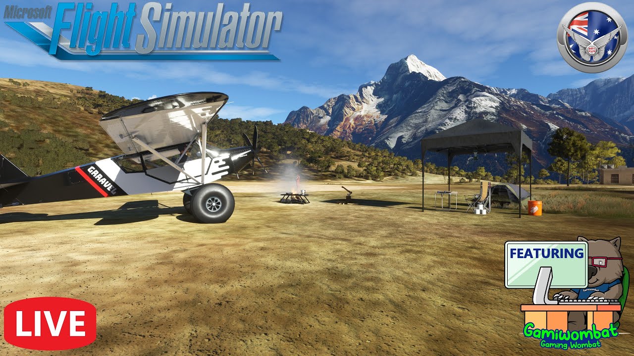 Extreme Camping Trip - Mt Everest - With a Wombat - Microsoft Flight ...
