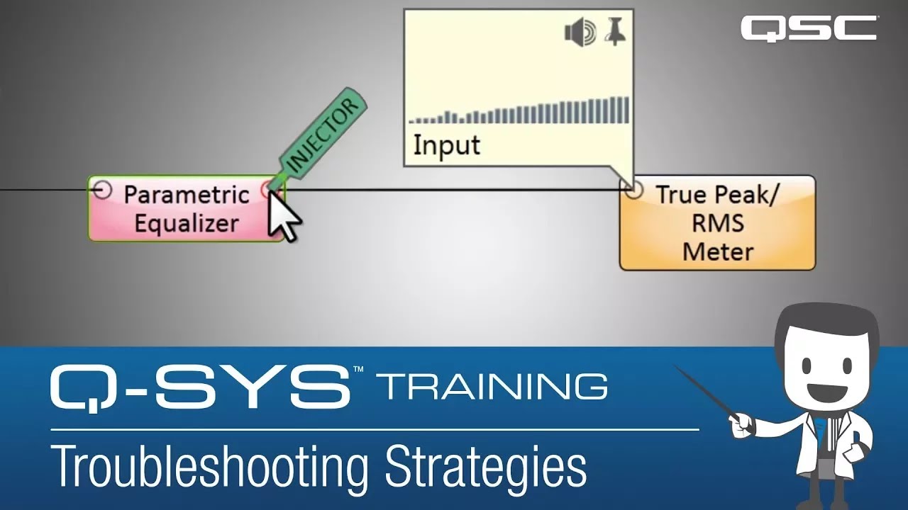 Q-SYS: Basic Test and Measurements - Part B (Diagnosing a Signal Path ...