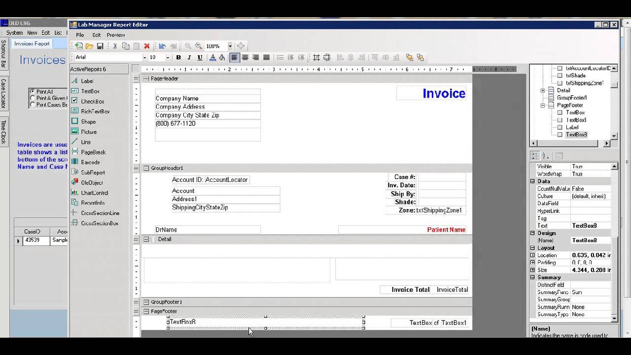 Creating a Custom Report in Lab Manager v7 - YouTube