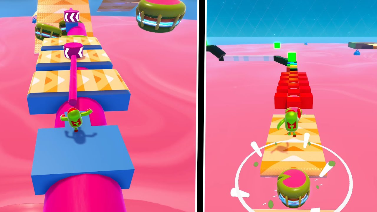 2 More Fall Guys Fan Made Levels (Fall Factory) - YouTube