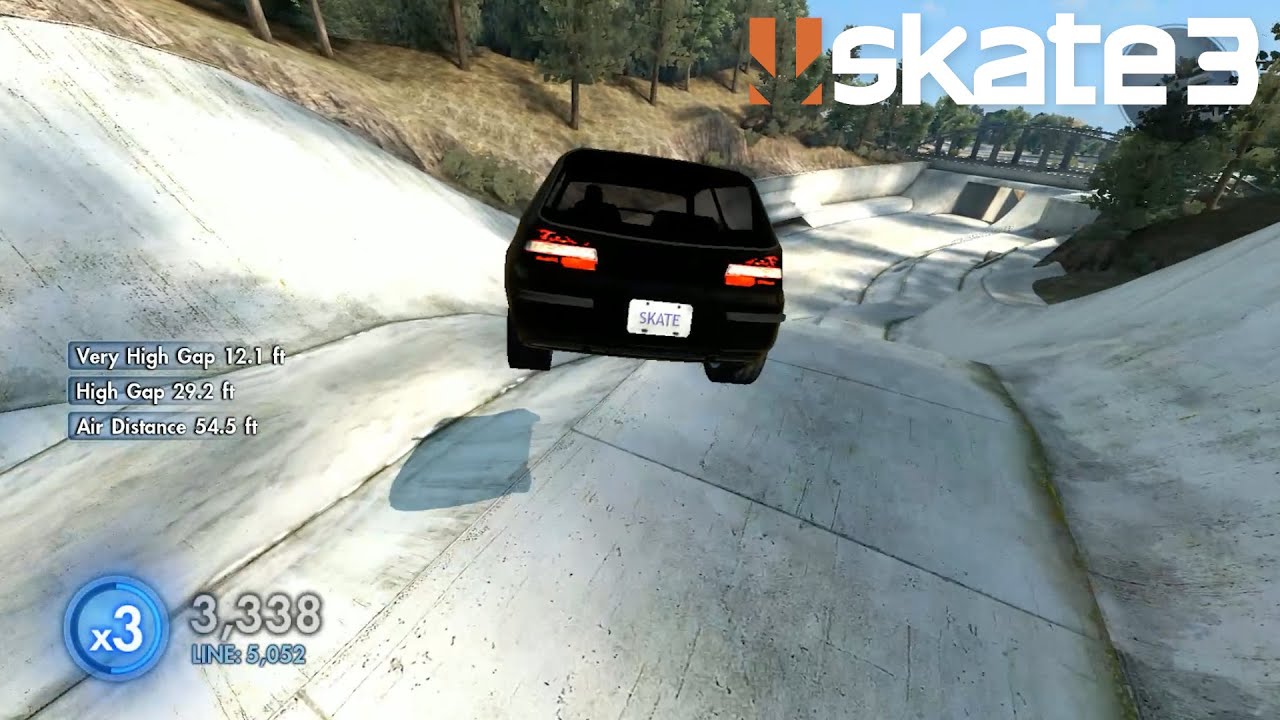 The CAR Mod in Skate 3 - YouTube