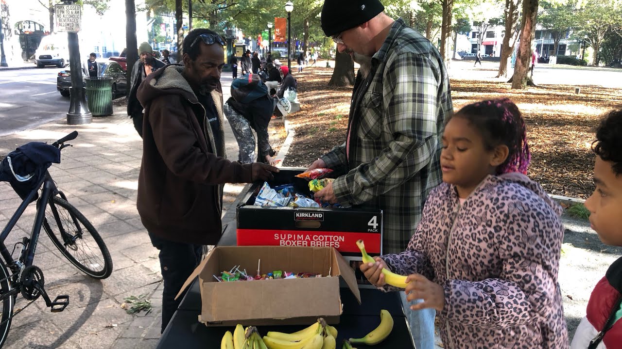 Feeding The homeless and Making Red Velvet Cake For Our Friend’s ...