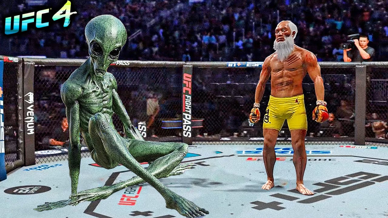 Old Bruce Lee vs. Smat Alien (EA sports UFC 4) - YouTube