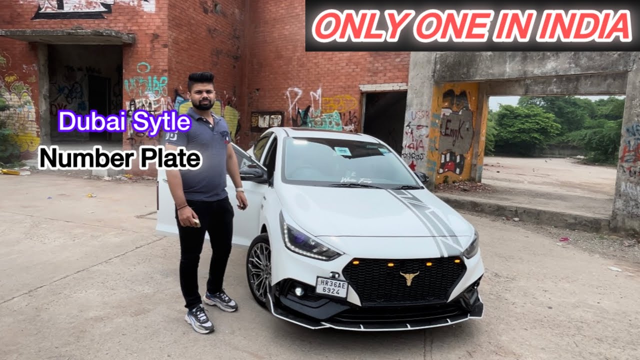 Fully Modified Verna Loaded With 🚨 & Police LightOnly One In India ...