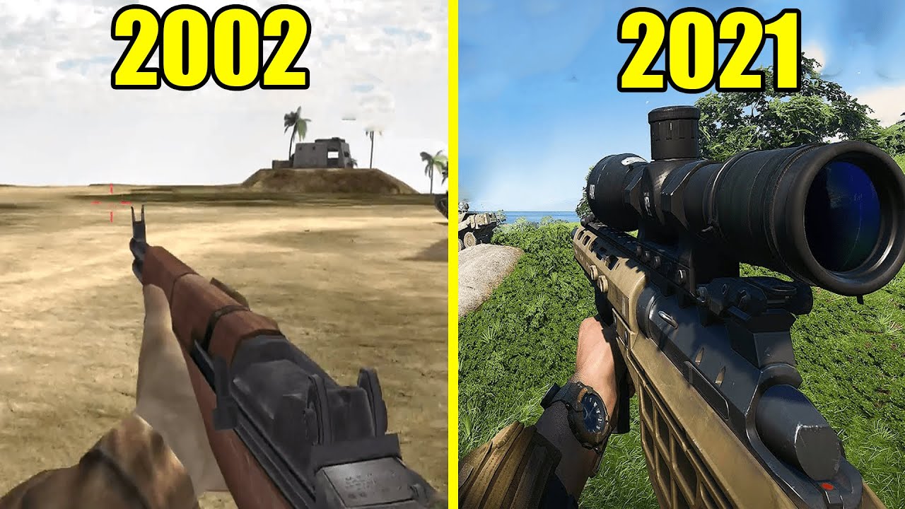 Evolution of Battlefield Games (2002 - 2021) - YouTube