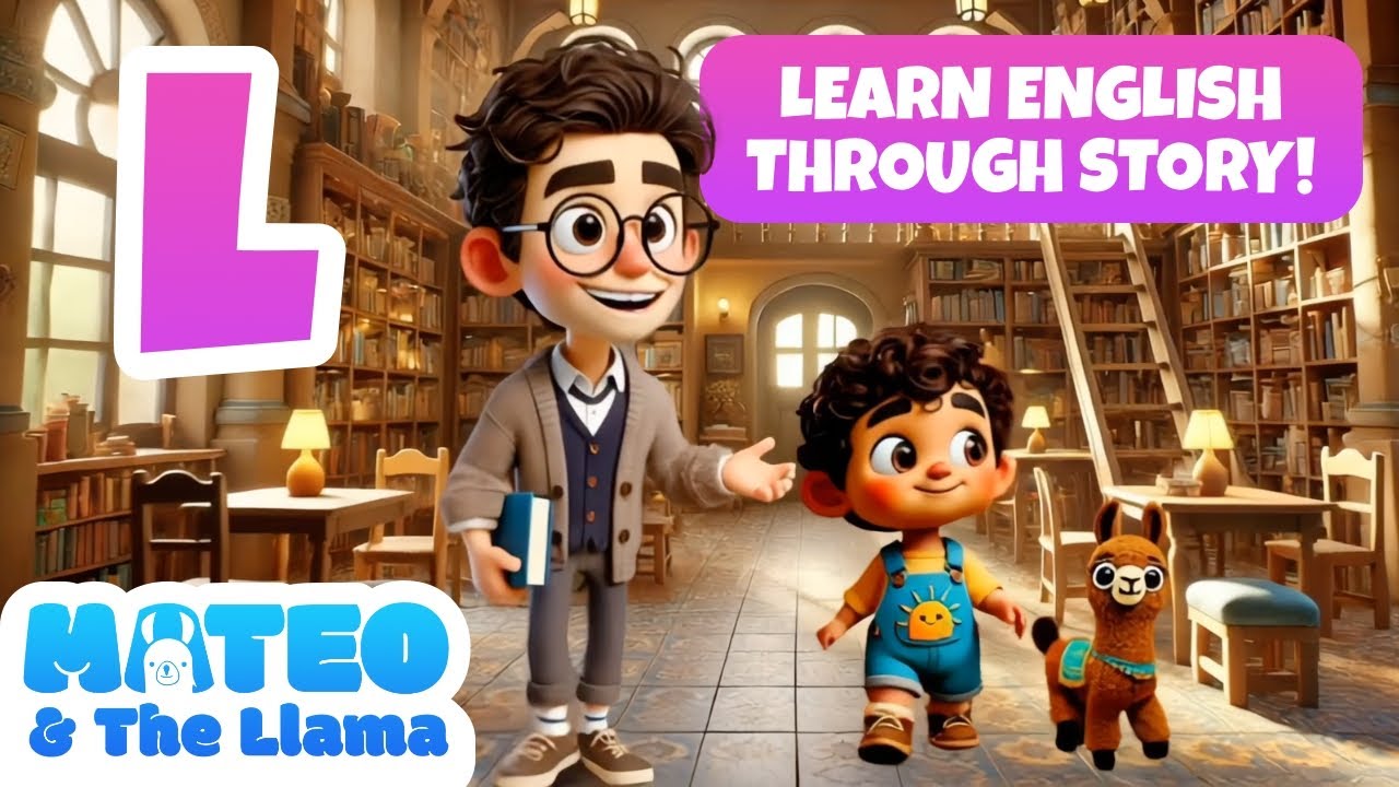 Letter L – Learn English Through Story | ABC Adventure with Mateo & The ...