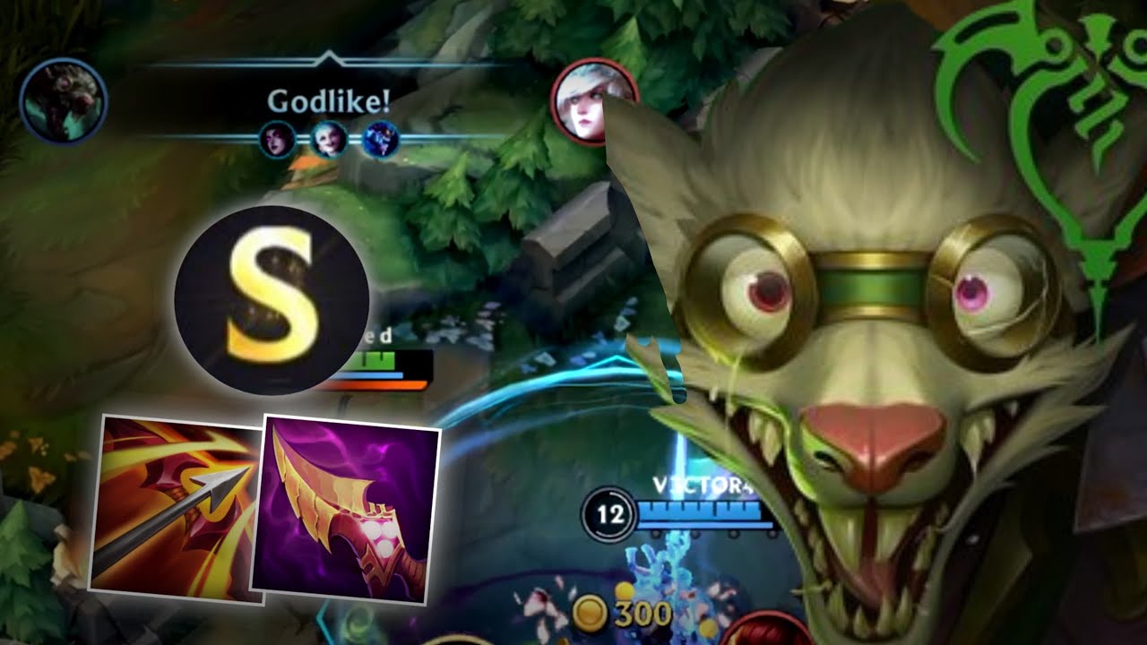 TWITCH WILD RIFT | S RATING ! MIX BUILD OP JUNGLE - SOLO RANK - YouTube