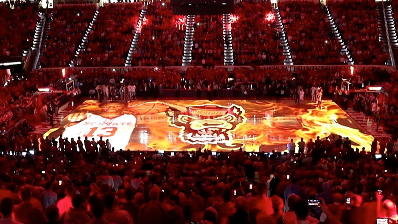 NC State basketball unveils new pregame introductions - YouTube