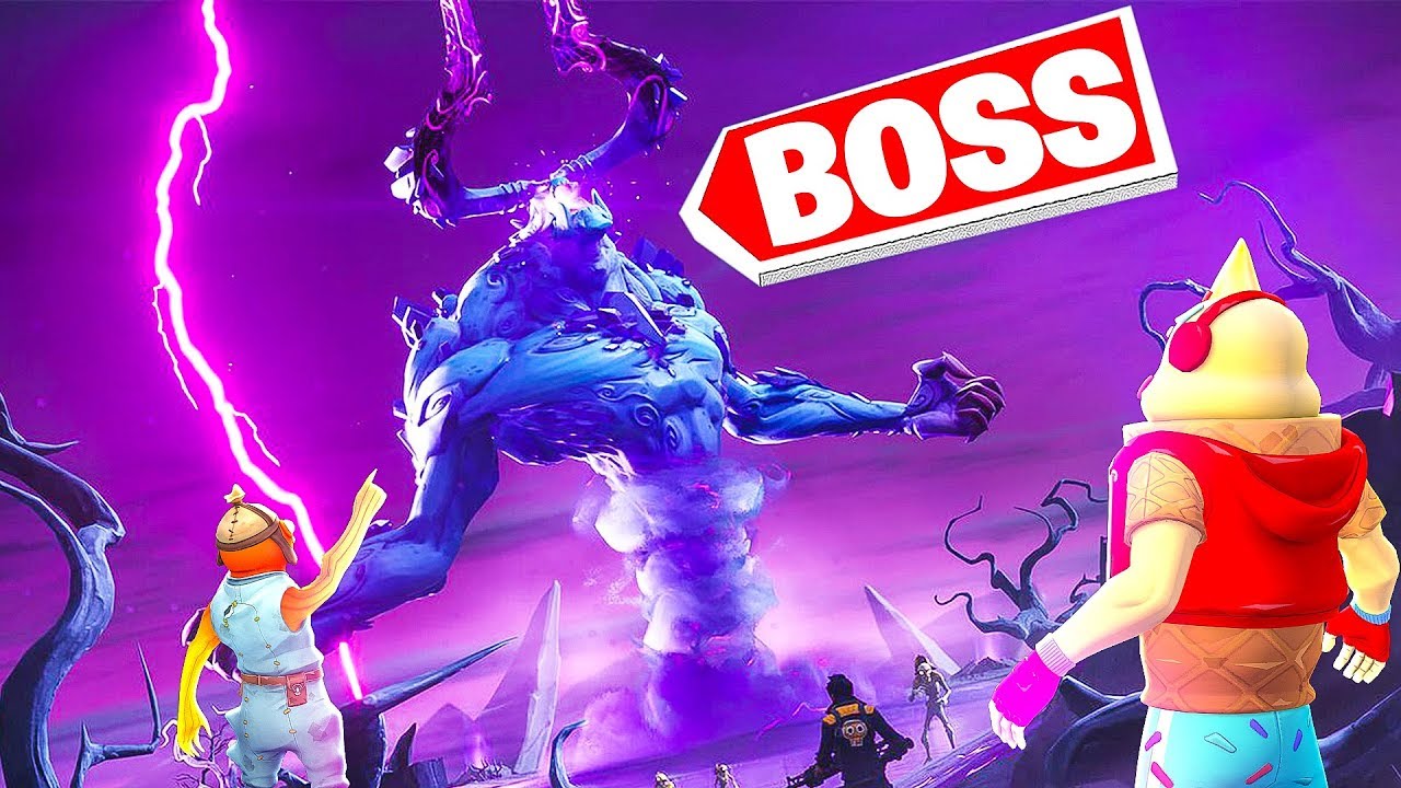 COME SCONFIGGERE IL NUOVO BOSS DI FORTNITE! *STORM KING* - YouTube