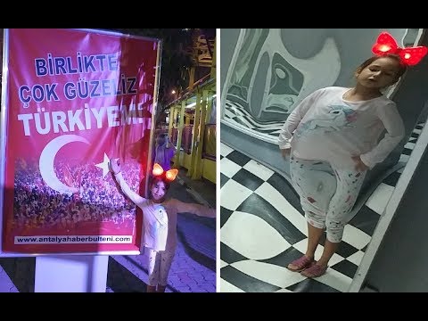 LUNAPARKTA TIRTIL ve ÇILGIN ROKETTE EĞLENCE,KORKU TÜNELİ ZIPZIP