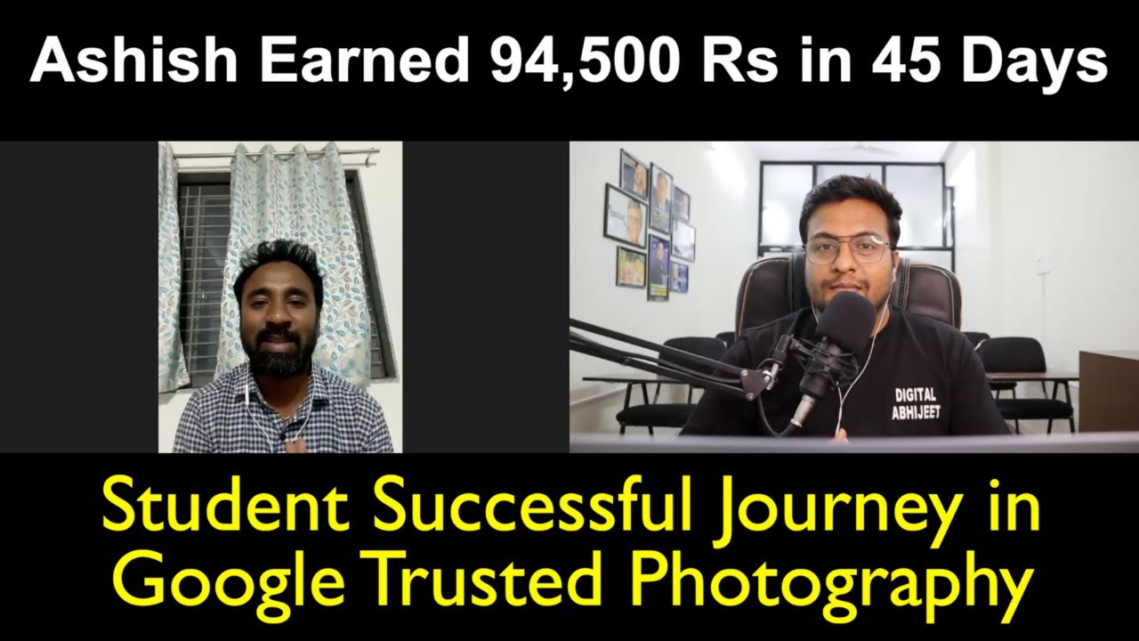 Ashish Achieves ₹94,500 In 45 Days By Doing Part Time With Google ...