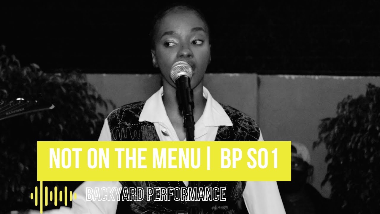 NOT ON THE MENU LIVE PERFORMANCE - YouTube