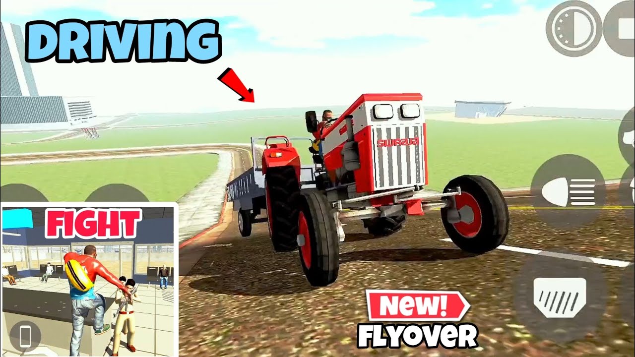 Tractor Driving Test || Indian bikes driving 3d new update ...