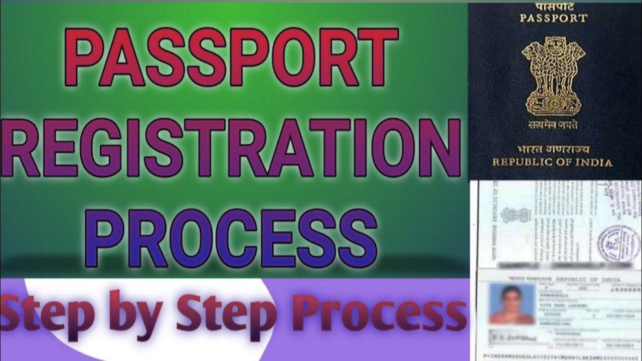 passport registration process step by step! how to apply for passport ...