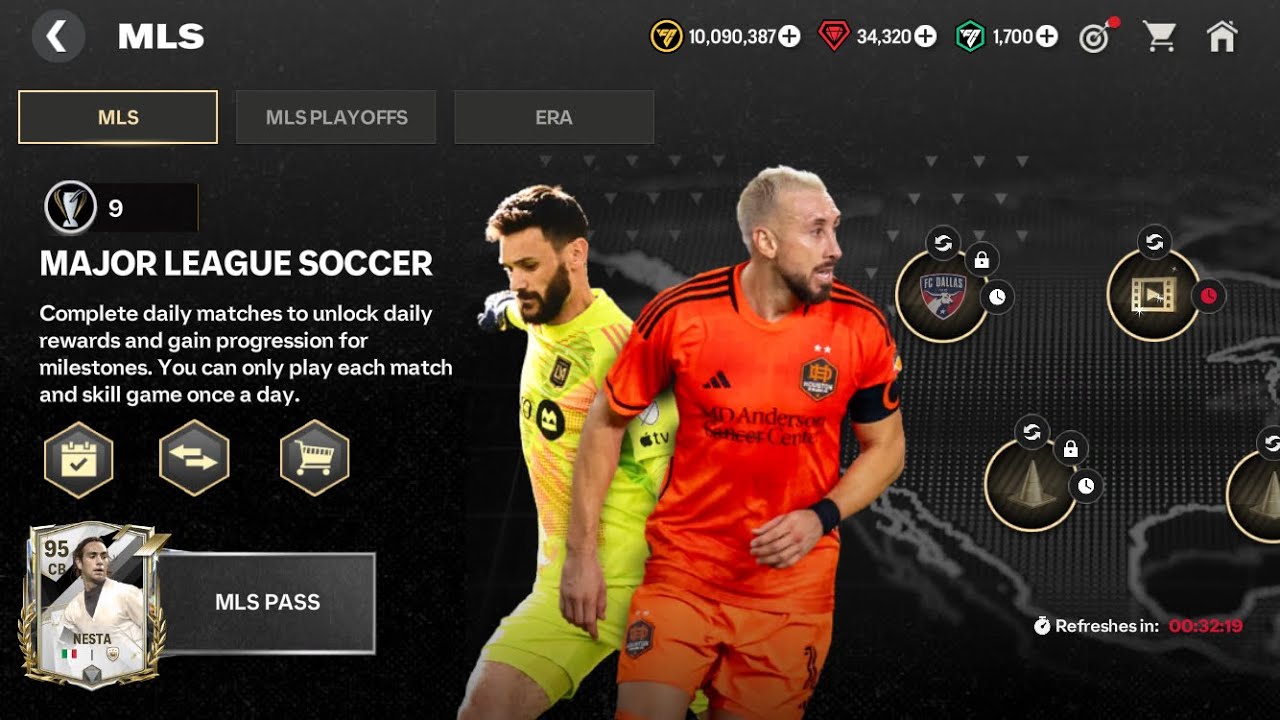 MLS Upgrade Exchanges & MLS Pack Rewards FC Mobile - YouTube