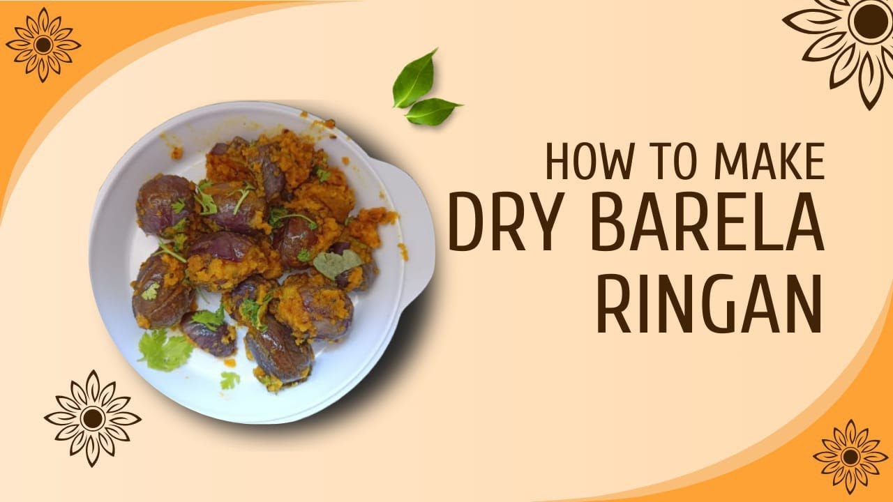 Bharela Ringan nu Shaak | Traditional Gujarati Stuffed Brinjal Recipe ...