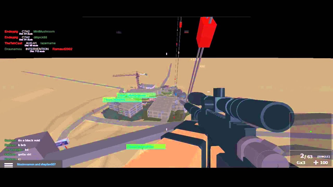 ROBLOX Phantom Forces Sniping (2015 Alpha) - YouTube