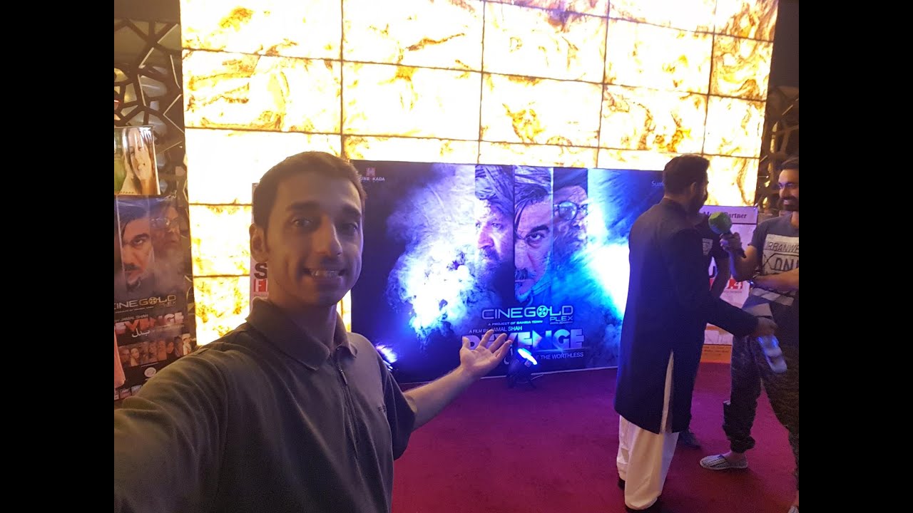 At the MOVIE PREMIER !!! CineGold Cinema at Bahria Enclave - YouTube