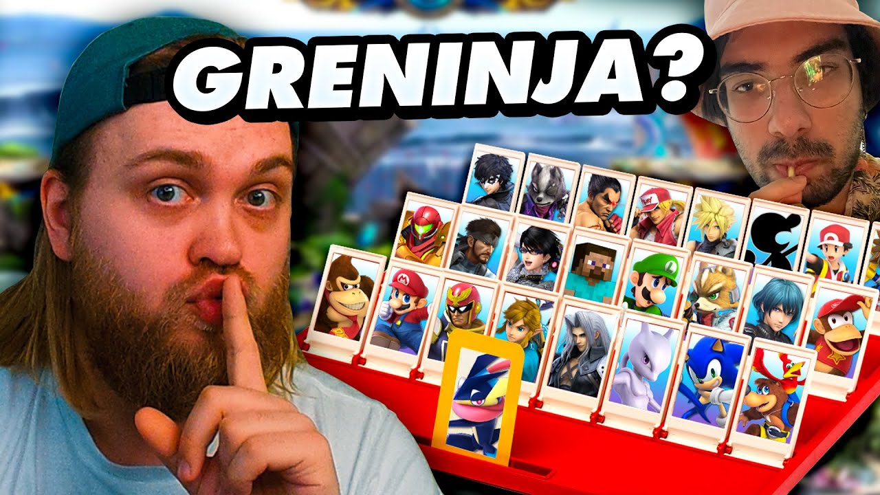 Smash Bros GUESS WHO VS Tarik! - YouTube