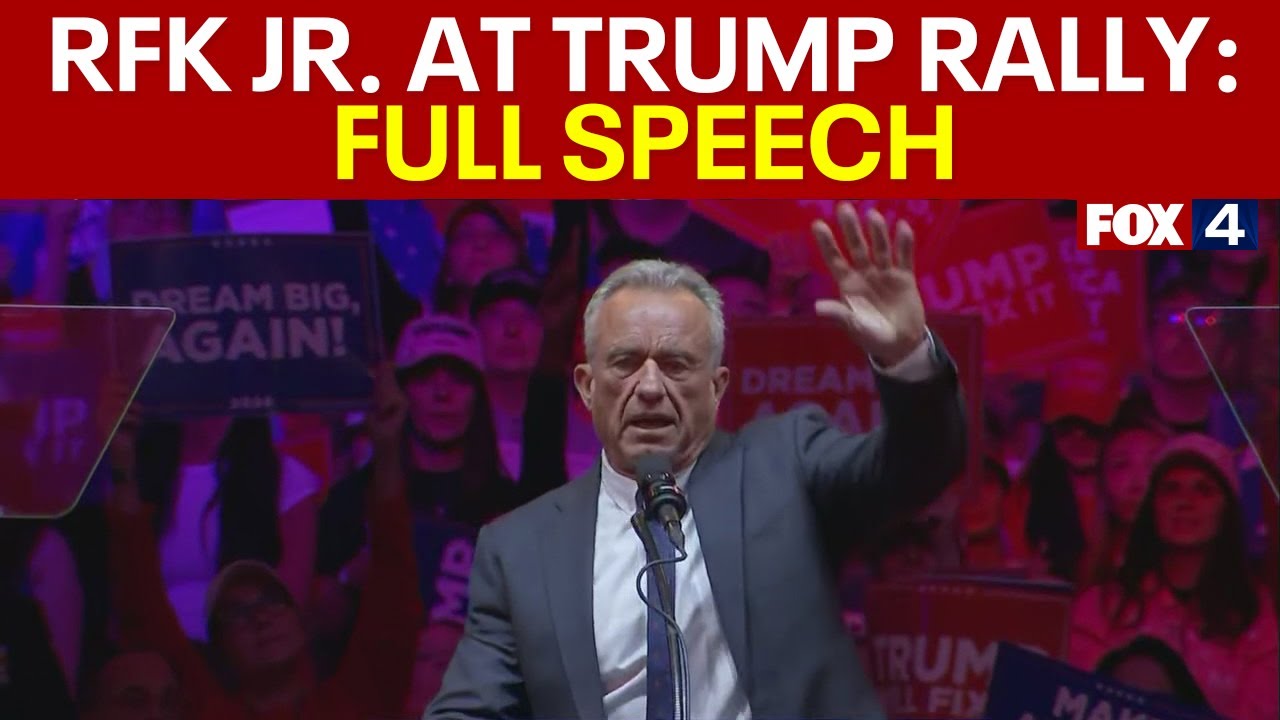RFK Jr. at MSG Trump Rally: FULL SPEECH - YouTube