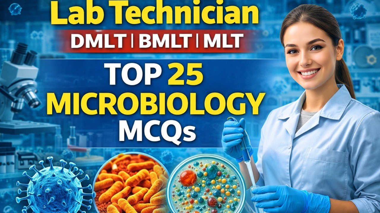 2025 Lab Technician Exam Preparation||lab technician question answer # ...