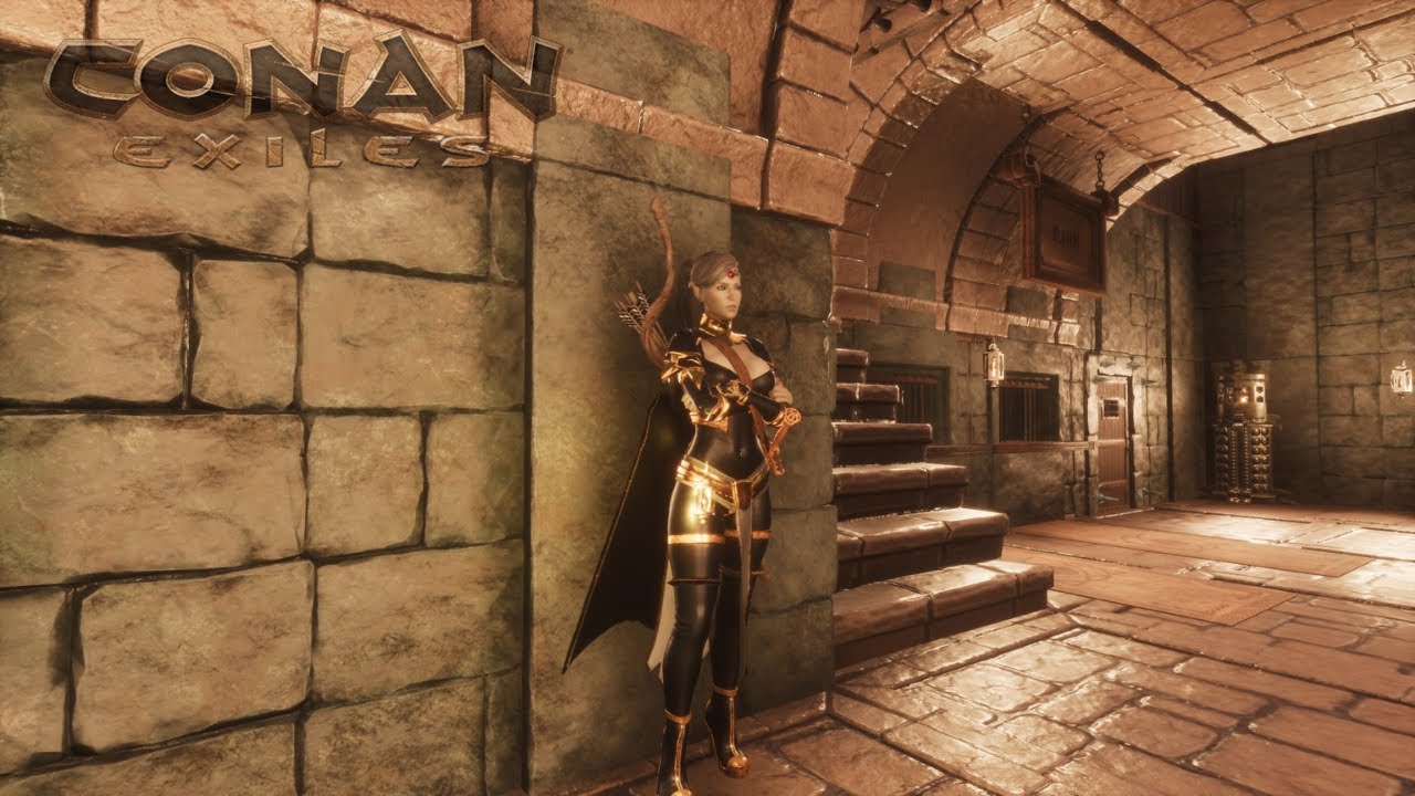Conan Exiles I Continuing The Custom Starting Area I - YouTube