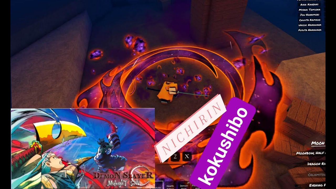 Demon slayer:midnight sun How to get kokushibo nichirin - YouTube