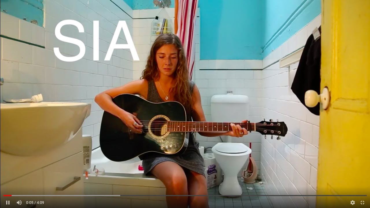 SIA 'Live From The Bathroom' #HIPPIEHOUSE #Bondi - YouTube