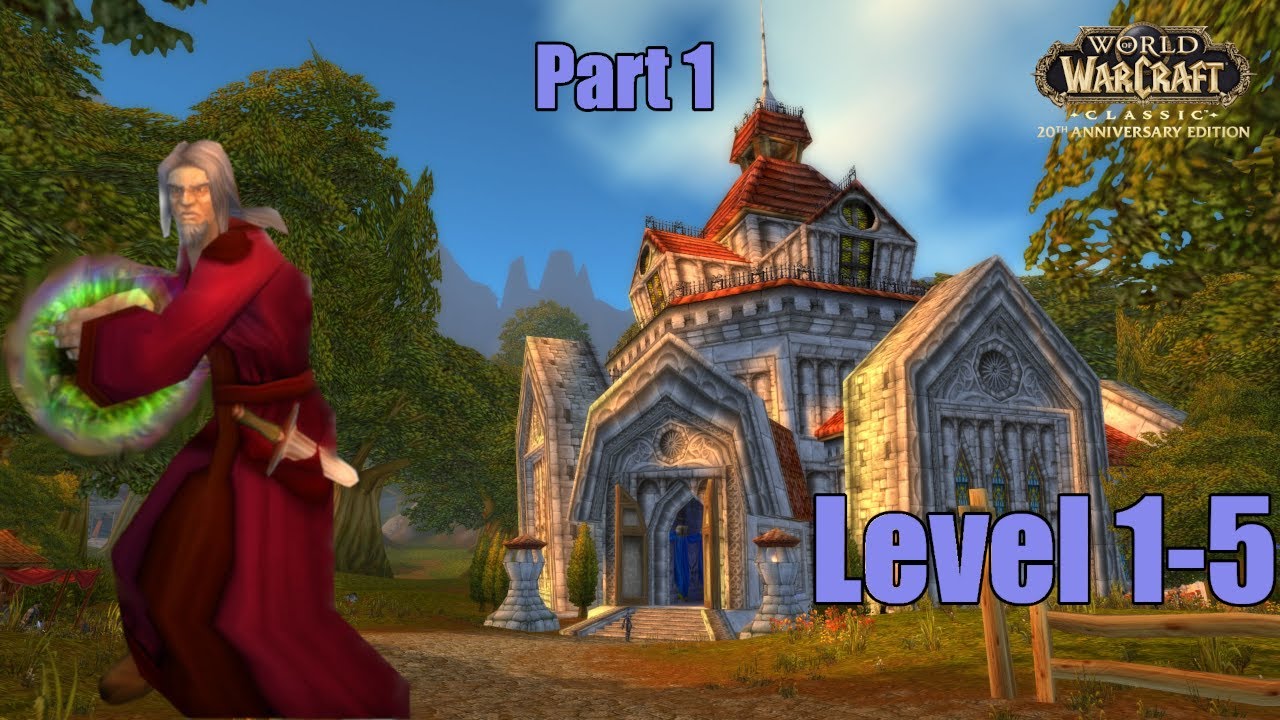 WoW Classic: Warlock Leveling Part 1 Levels [1-5] - YouTube