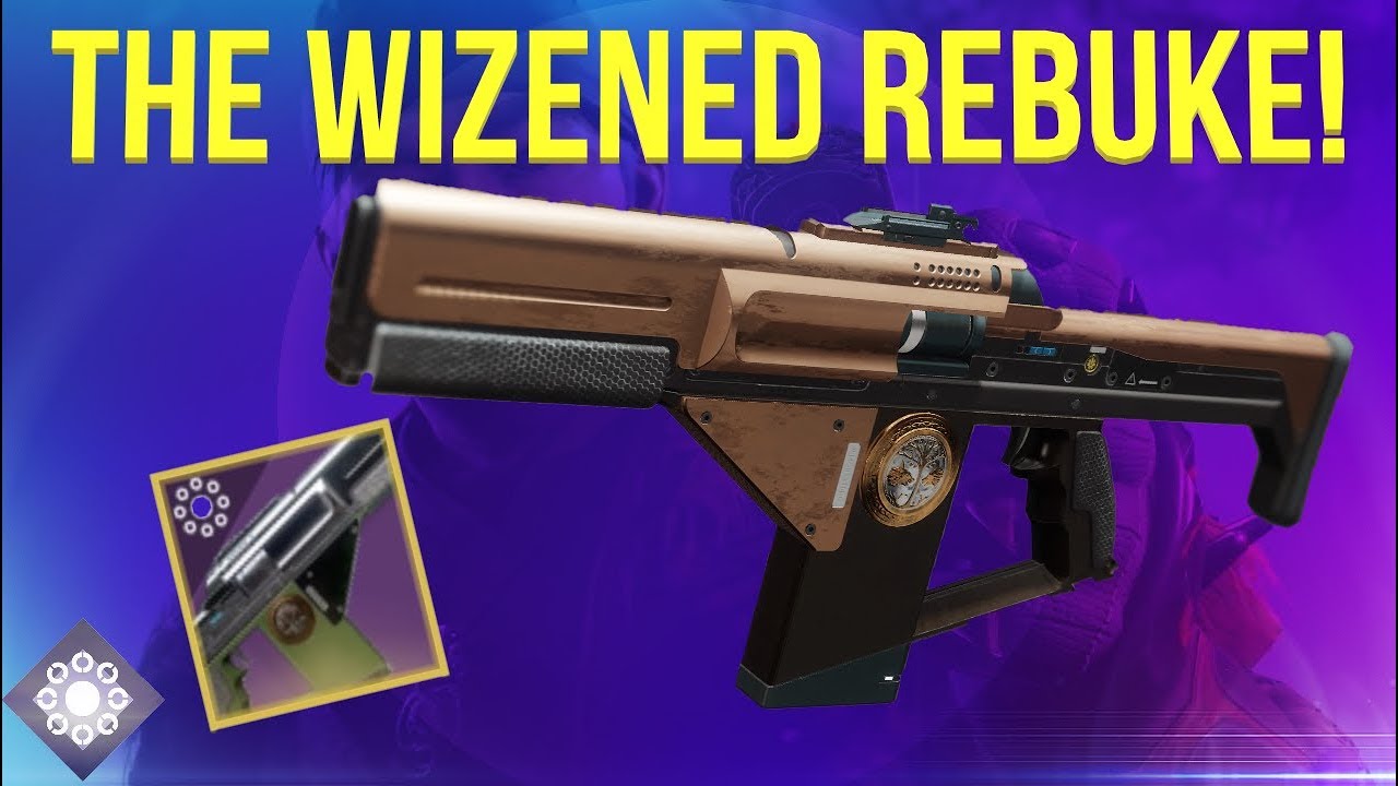 The Wizened Rebuke - Worth The Grind? Destiny 2 Jokers Wild - YouTube