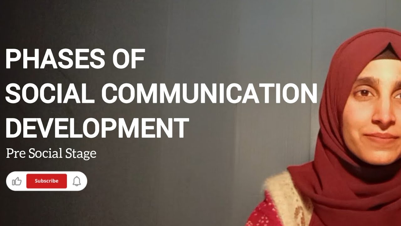 Pre - Social Stage | Social Communication Development in GLP/ASD ...
