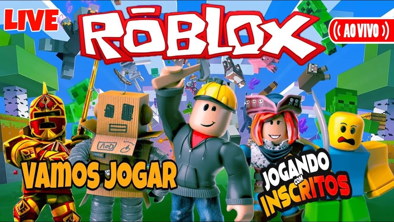 ROBLOX 🤩 LOLO JOGANDO COM INSCRITOS 🤩 VEM PRA LIVE 11/12 live shorts AO ...