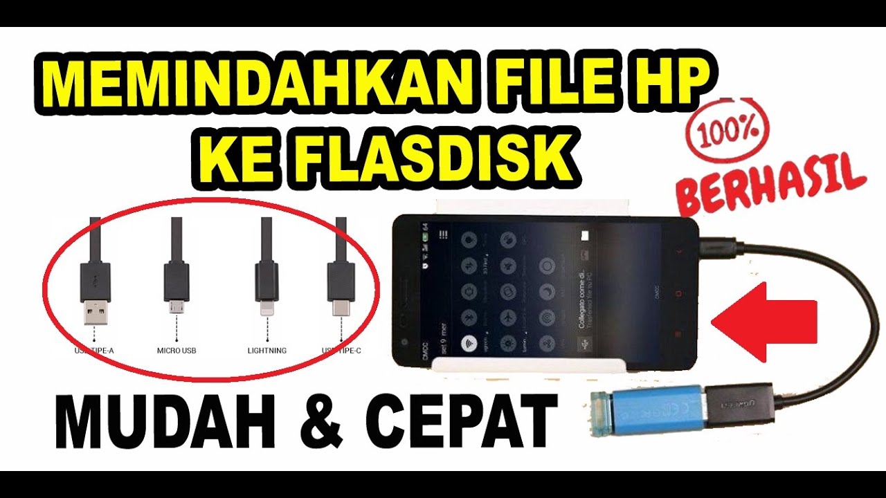Cara Memindahkan File dari hp ke Flashdisk | Hp Setting-an Bahasa ...