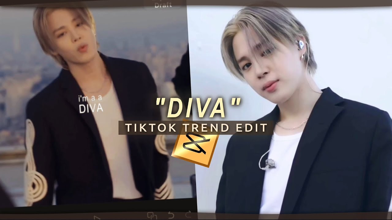 "Diva" tiktok trend edit tutorial - capcut - YouTube
