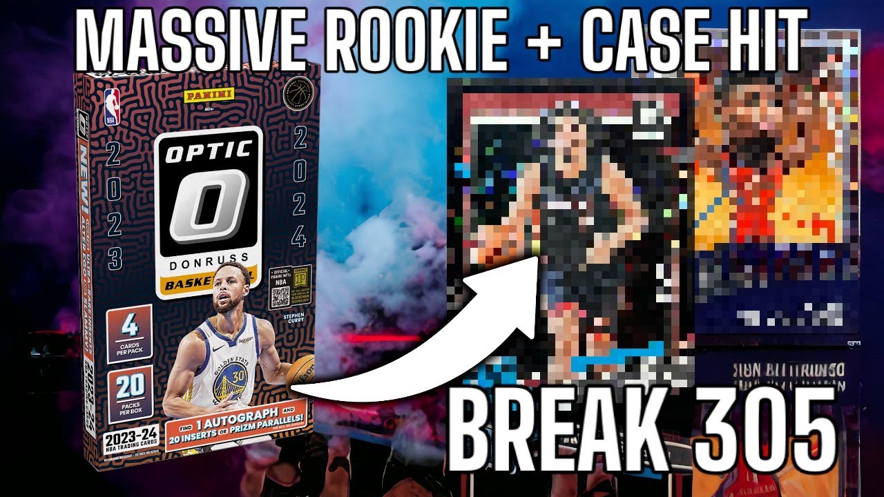 MASSIVE ROOKIE & CASE HIT - Break #305 - Optic Basketball Hobby Half ...