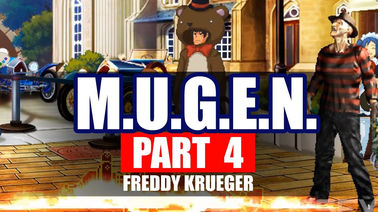 MUGEN Freddy Krueger Gameplay Scary - YouTube