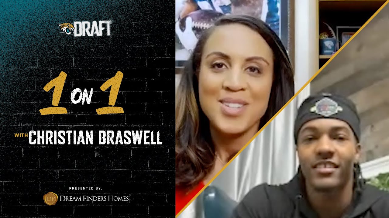 1 on 1 with Christian Braswell | 2023 NFL Draft | Jacksonville Jaguars ...