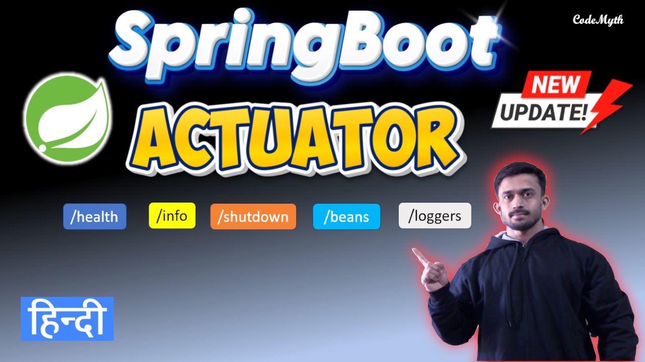 🔔[HINDI] Spring Boot Actuator Mastery With All Endpoints | Source Code ...