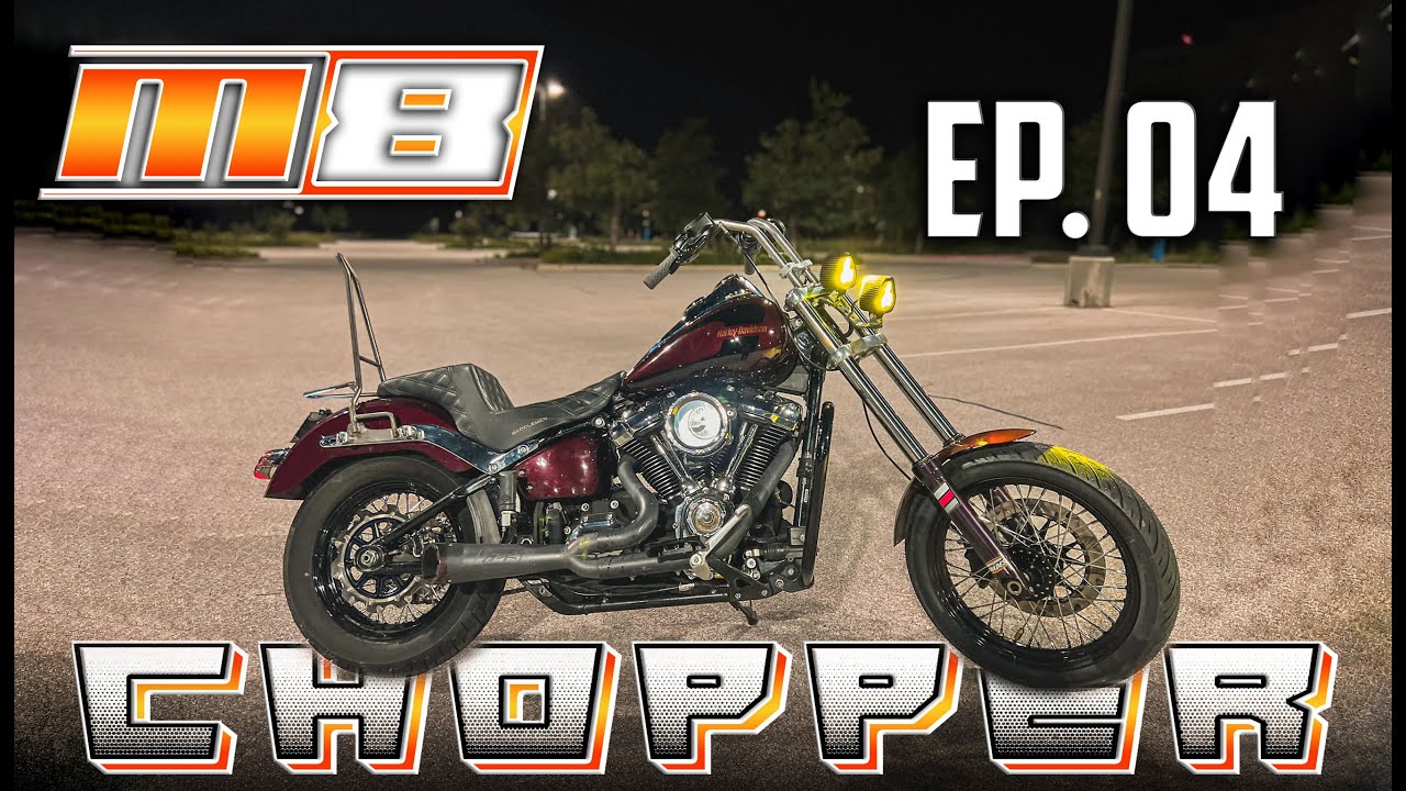 M8 Chopper Build Ep. 03 | Retrofit Fuel Pump & First Ride #FXLRetro ...