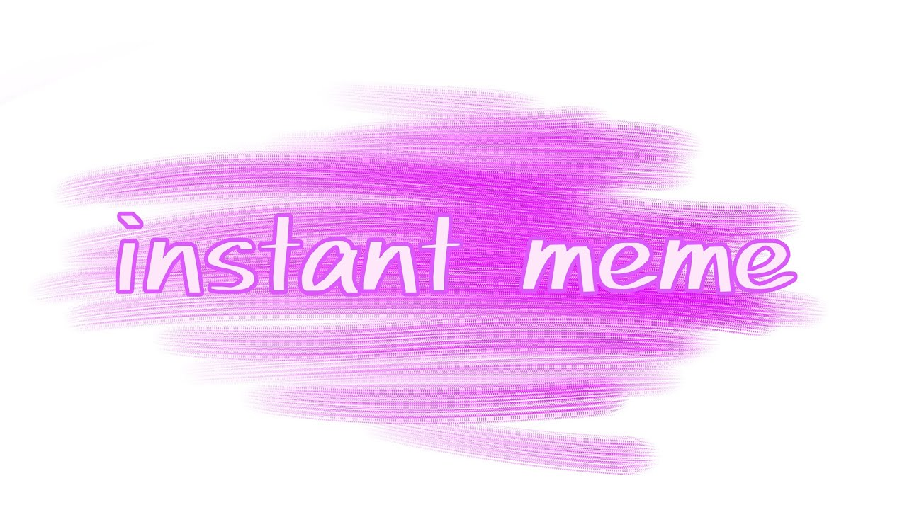 루시(2차오너)로 instant meme - YouTube